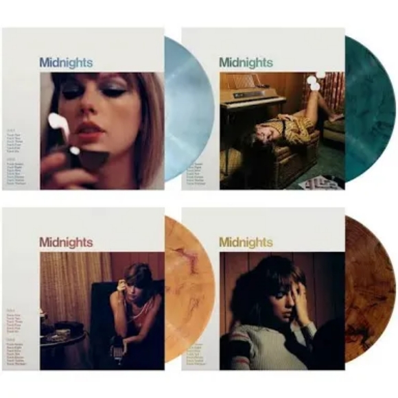 Taylor Swift | Media | Signed Nwt Taylor Swift Moonstone Blue Vinyl ...